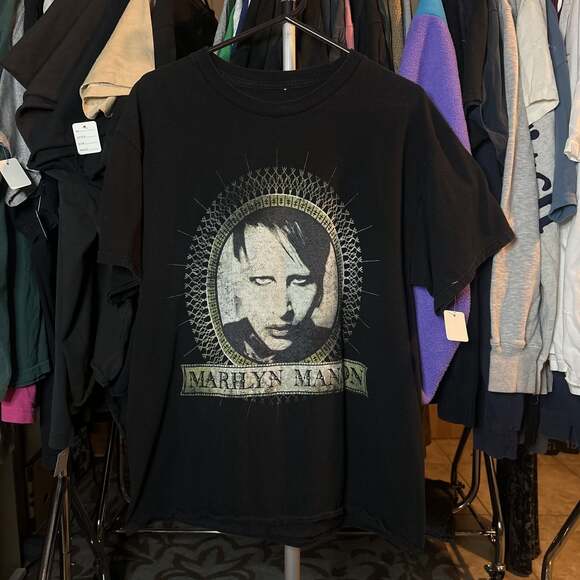 Marilyn Manson Official Merch | Shirts | Marilyn Manson 26 Tour Black ...